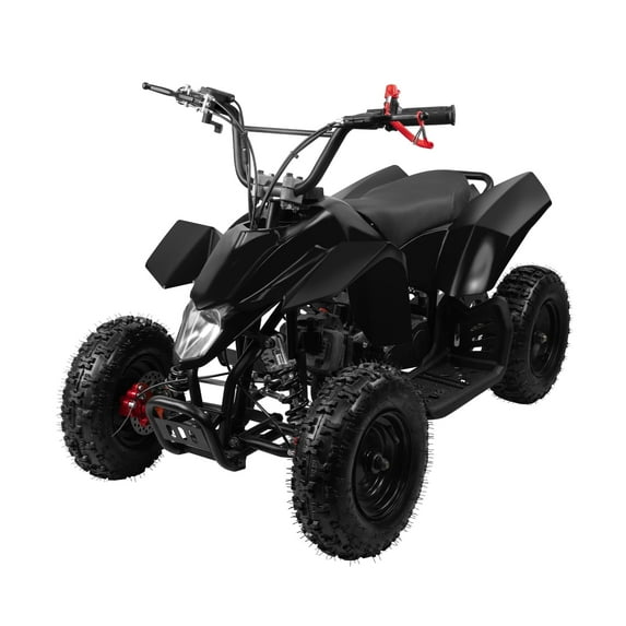 Ktoebyco 49cc Kids Gas Mini ATV for Ages 5–13, Pull Start 2-Stroke Qua